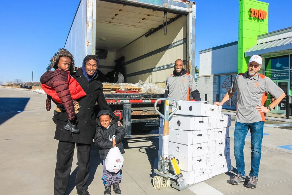 Zoom and SYSCO Turkey Donation 1 - M Property Services LLC